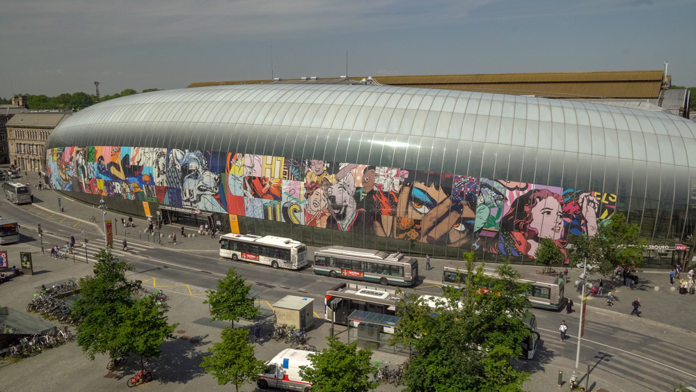 Fresque Pop Art • Drone Images Alsace